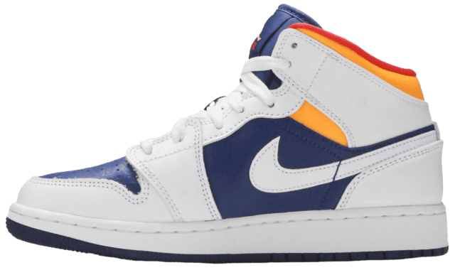 Yellow and Blue Jordan 1 Sneakers Make a Fashion Statement | eBay