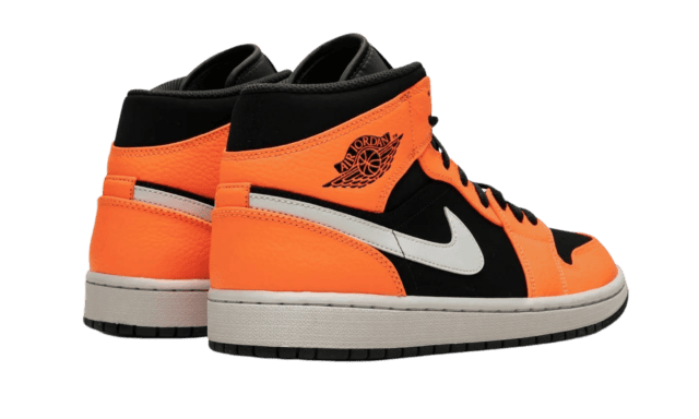 Learn About Air Jordan 1 Mid Orange Sneaker Designs | eBay