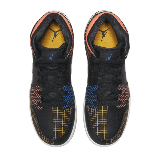 Air Jordan 1 Mid MMD Sneakers Feature a Grid Pattern | eBay